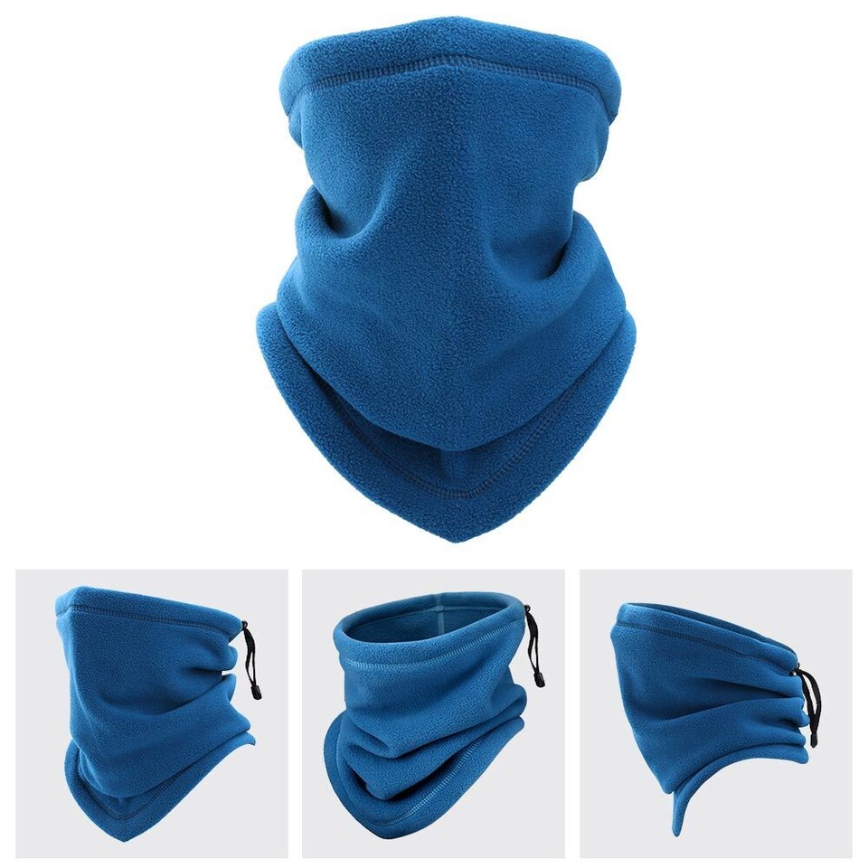 Winter Fleece Face Mask Scarf Balaclava Neck Warmer Gaiter Ski ...
