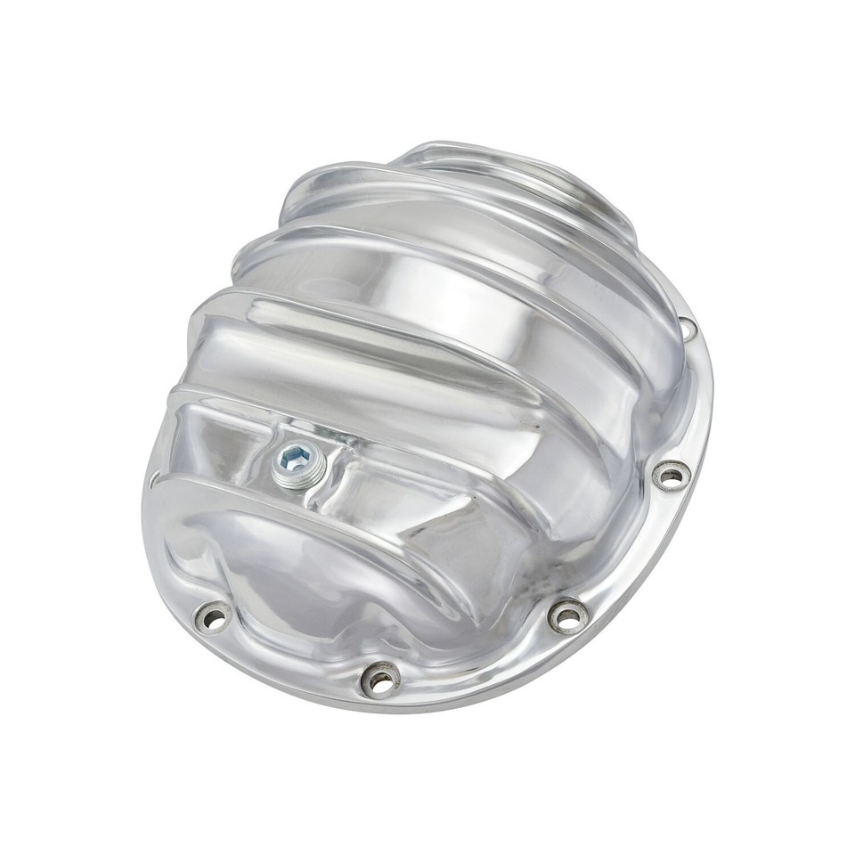 Dana 35 Finned Polished Rear Aluminum Differential Cover For Jeep TJ XJ ...