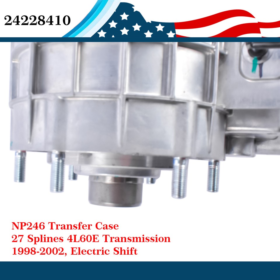 NP246 Transfer Case 27 Splines 4L60E Fits GMC K1500 Suburban Yukon XL ...