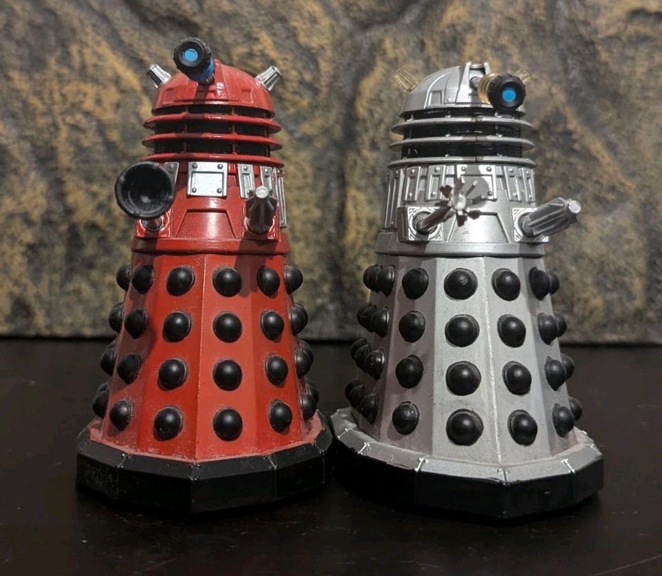 Custom Doctor Who Dalek Job Lot (Four Custom Painted Daleks) | eBay UK