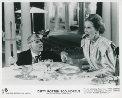 STEVE MARTIN FRANCES CONROY DIRTY ROTTEN SCOUNDRELS 1988 PHOTO ORIGINAL ...
