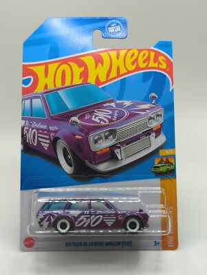 2023 Hot Wheels Datsun Bluebird Wagon 510 Purple 235/250 | eBay
