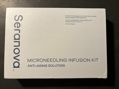 Seranova - Micro Needle for Skin – W/ Collagen & Hyaluronic - 3 Month ...