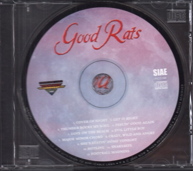 The Good Rats - Cover of Night (2000) for sale online | eBay