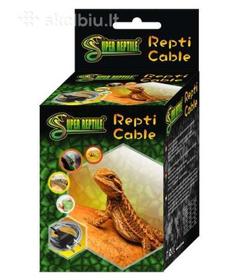 Reptile Heat Cable for Terrarium 15W/ 25W models. Super Reptile brand ...