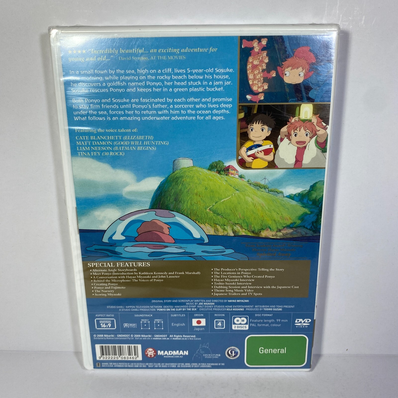 Ponyo+%28Special+Edition%2C+DVD%2C+2007%29 for sale online | eBay