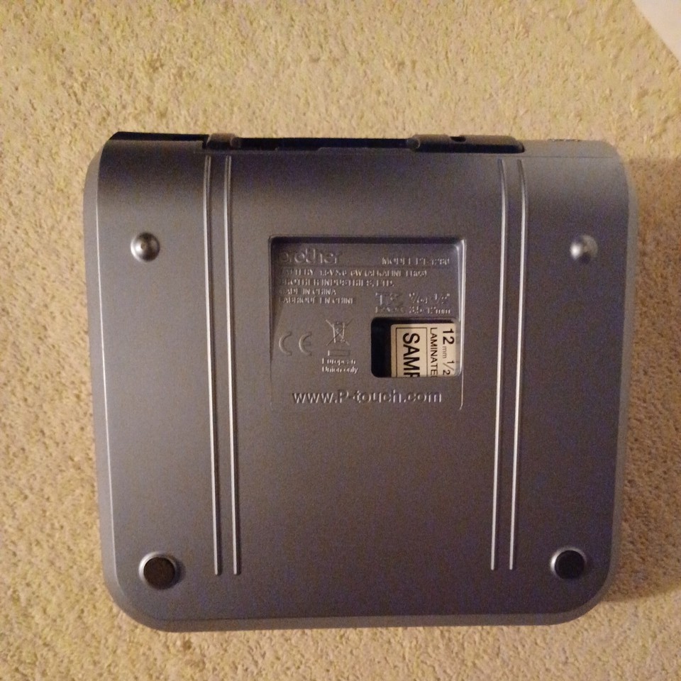 Brother P-Touch PT-1280 Adhesive Label Maker Thermal Printer no ...