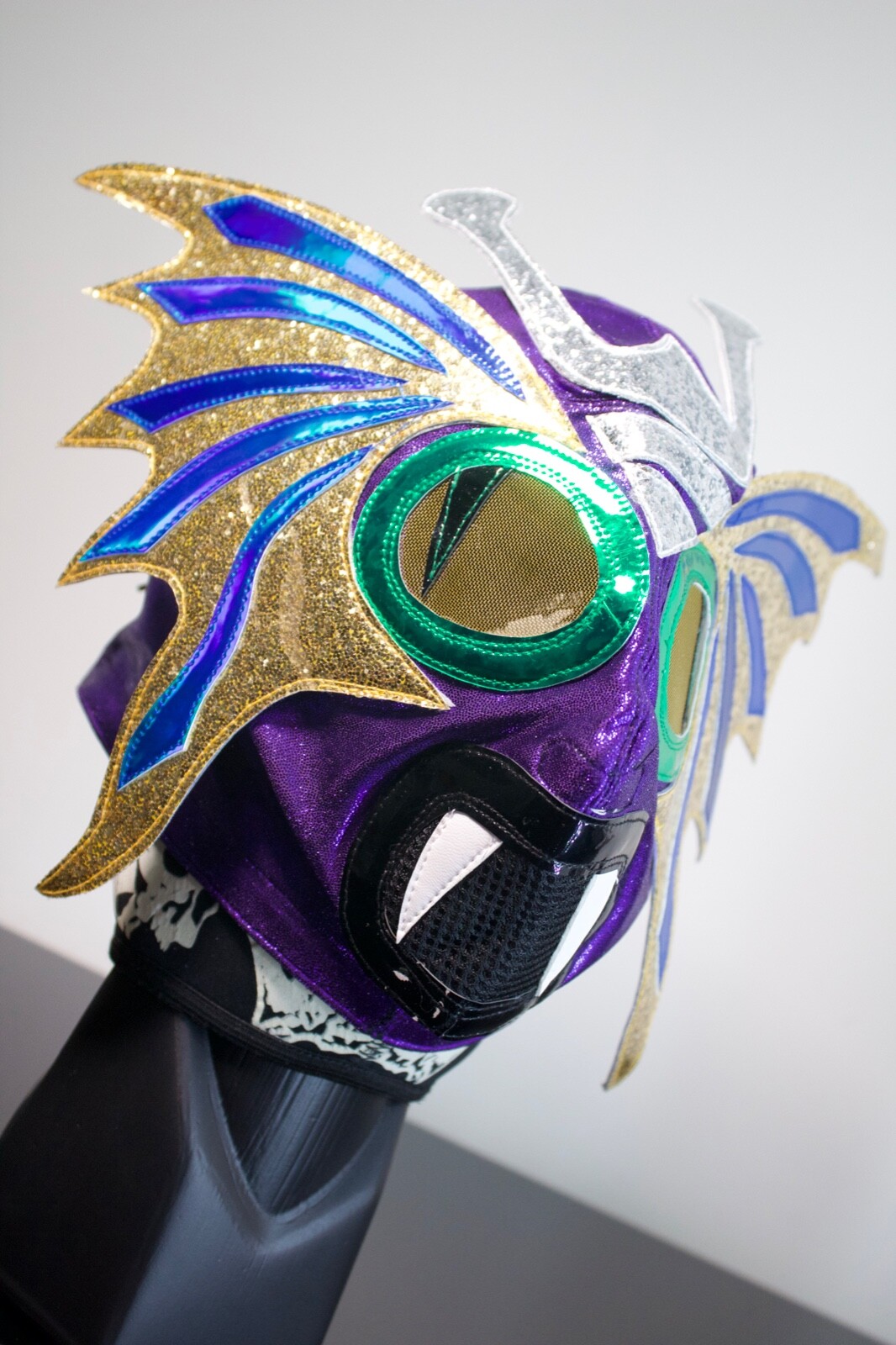 Mexican Wrestling Mask EL ALEBRIJE WRESTLER AAA UNDERGROUND CMLL WWE ...