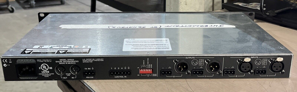 SHURE DFR22 AUDIO PROCESSOR | eBay