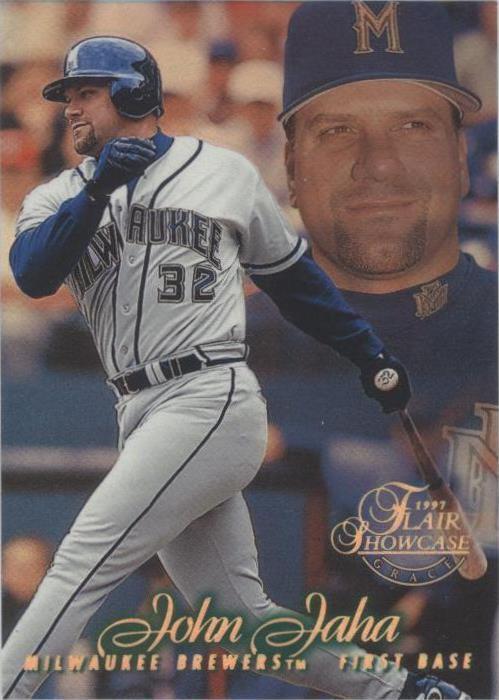 1997 Flair Showcase - John Jaha #169 Row 1 for sale online | eBay