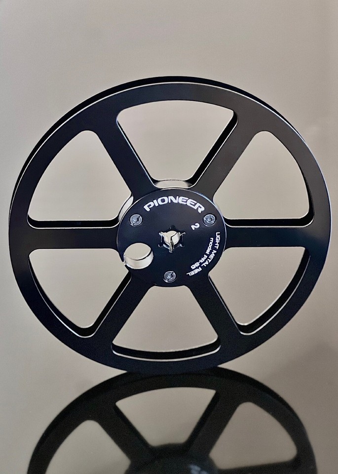 New! Pioneer PR-85 7" inch Light Metal Aluminum Take Up Reels (Black ...
