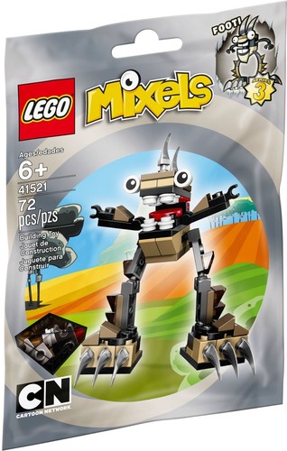 LEGO Mixels (41521): Footi - New/Sealed/Series 3/Spikels/Cartoon ...