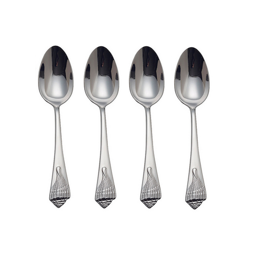 Reed & Barton Sea Shells Stainless 6 1/4" Teaspoon (Set of Four) | eBay
