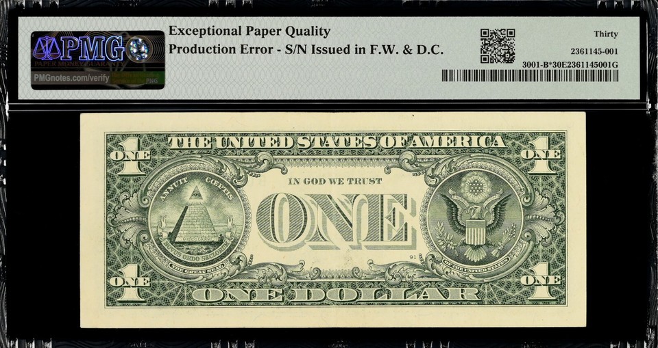 2013B Star Note Duplicated Serial Number Matched Pair AU58 and VF30 ...