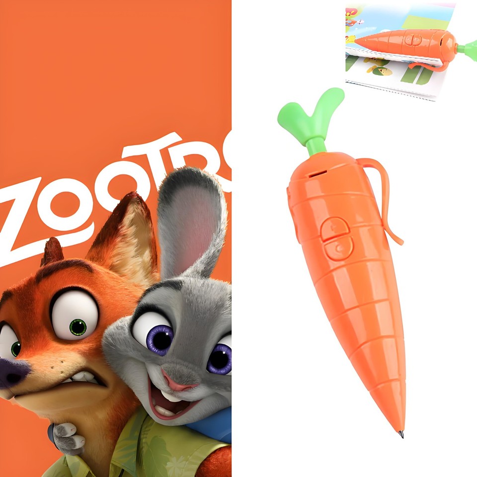 Zootopia Carrot Voice Recorder Pen Judy Hopps Zootropolis Nick Wilde ...