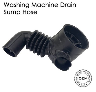 Genuine Bush WMDF612W WMDF714B Washing Machine Drain Hose Drum to Pump ...