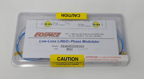 EOSPACE Lithium Niobate Phase Modulator, PM-0S5-10-PFA-PFA-106 1550nm ...