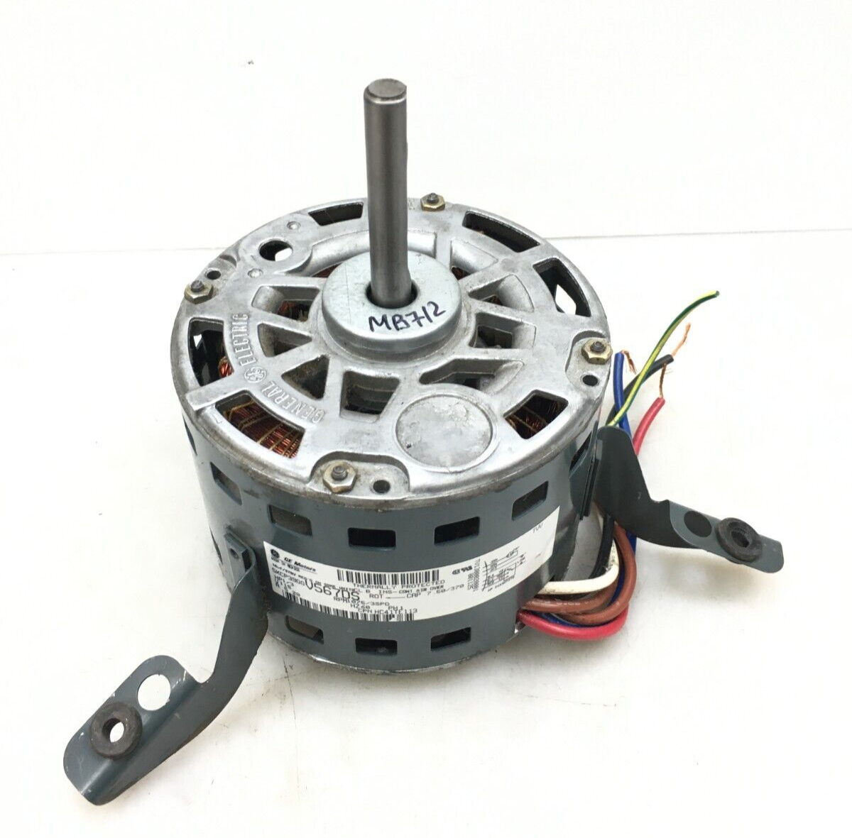 GE Motors 5KCP39GGV567DS Blower Motor 1/3HP 1075RPM 3SPD 115V HC41TE113 ...