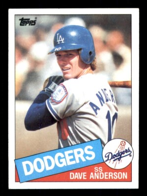 1985 Topps Baseball #654 Dave Anderson NM or Better *bb1 | eBay