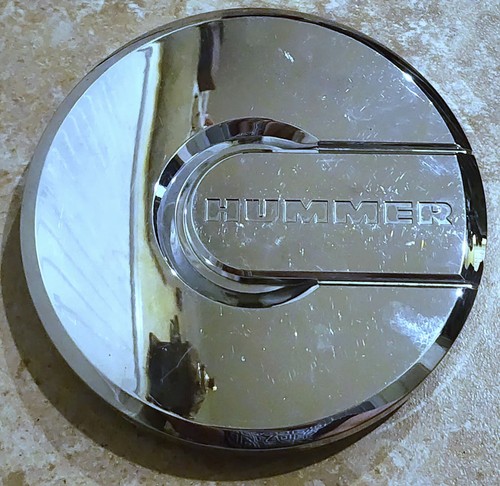 (1) OEM 2004-2007 Hummer H2 CHROME Alloy Wheel Hubcap Center Cap #0A p ...