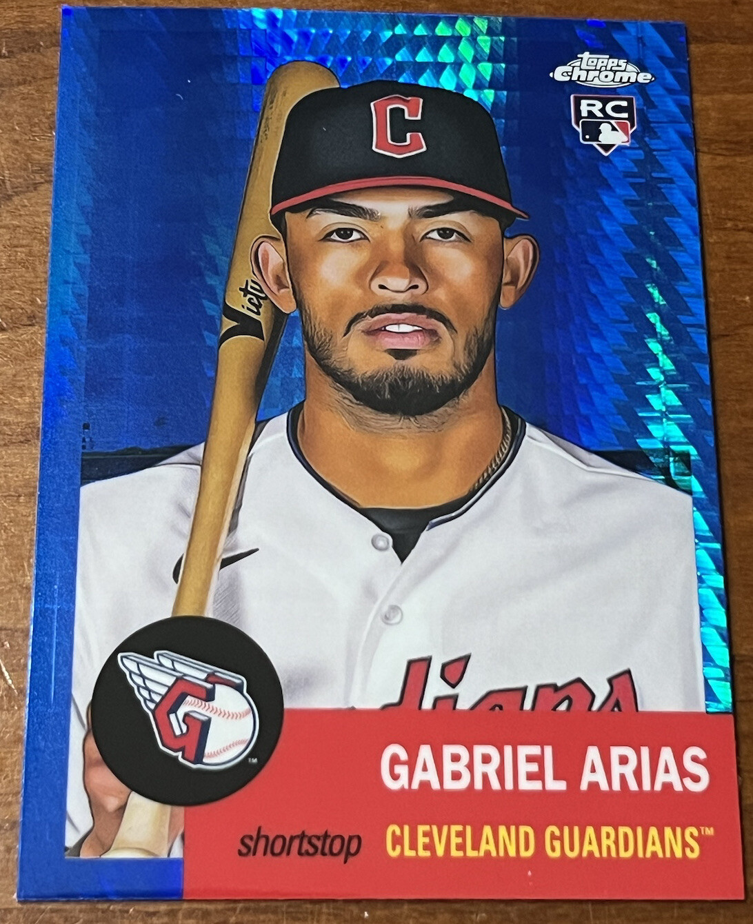 Gabriel Arias Blue Prizm 2022 Topps Chrome Platinum | eBay