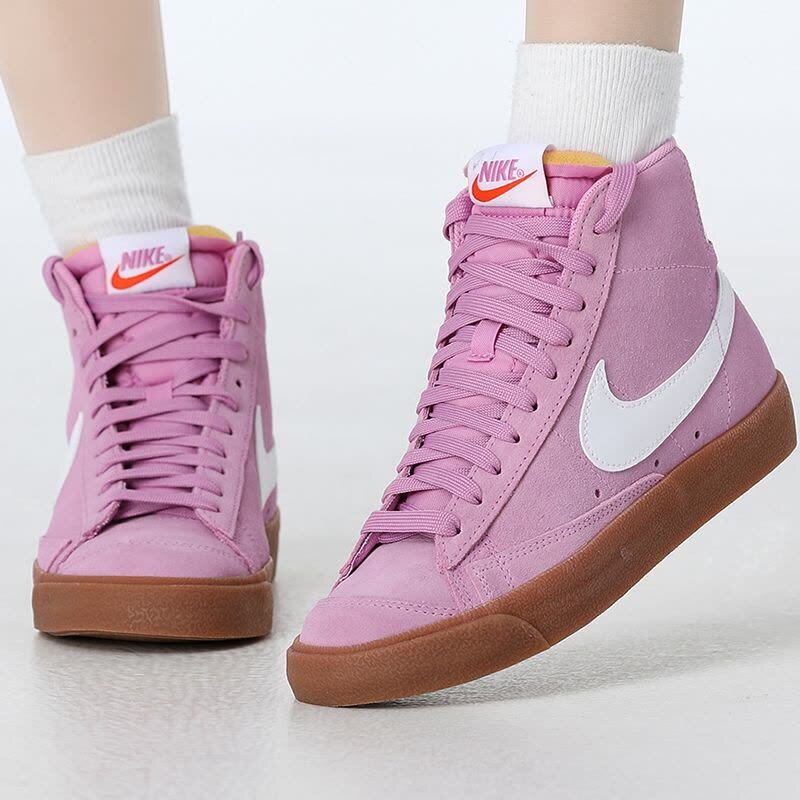 New Nike Blazer Mid '77 Women's Shoes Athletic Street Casual Sz 7 Pink ...