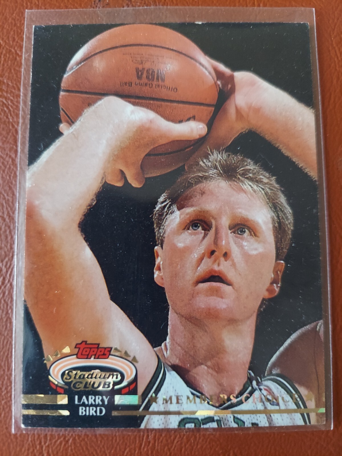 1992-93 Topps Stadium Club - Members Choice Members Only Stamp on Left ...