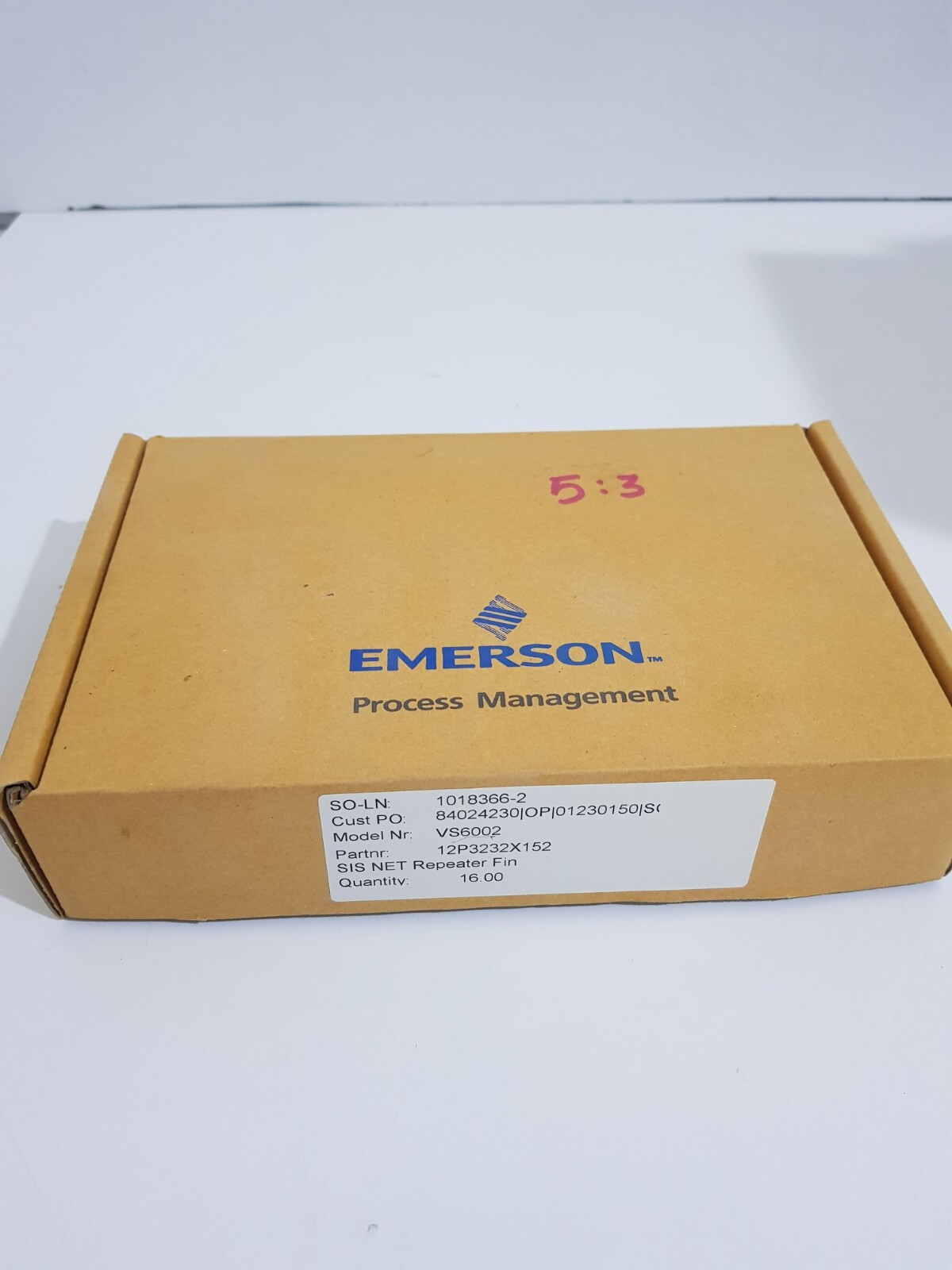 EMERSON DELTAV KJ2221X1-EA1 12P3241X012 VS6002 REDUNDANT SISNET ...