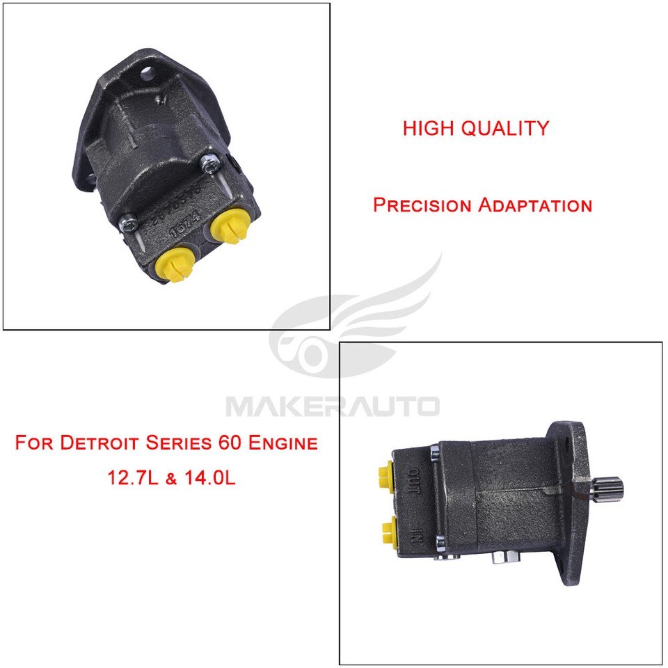 Fuel Pump 23535190 R23535540 For Detroit 12.7L & 14.0L Series 60 Engine ...