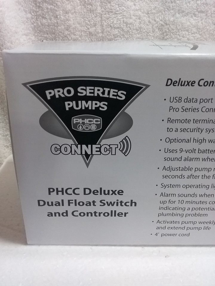 Glentronics Pro Series PHCC Deluxe Dual Float Switch And Controller ...