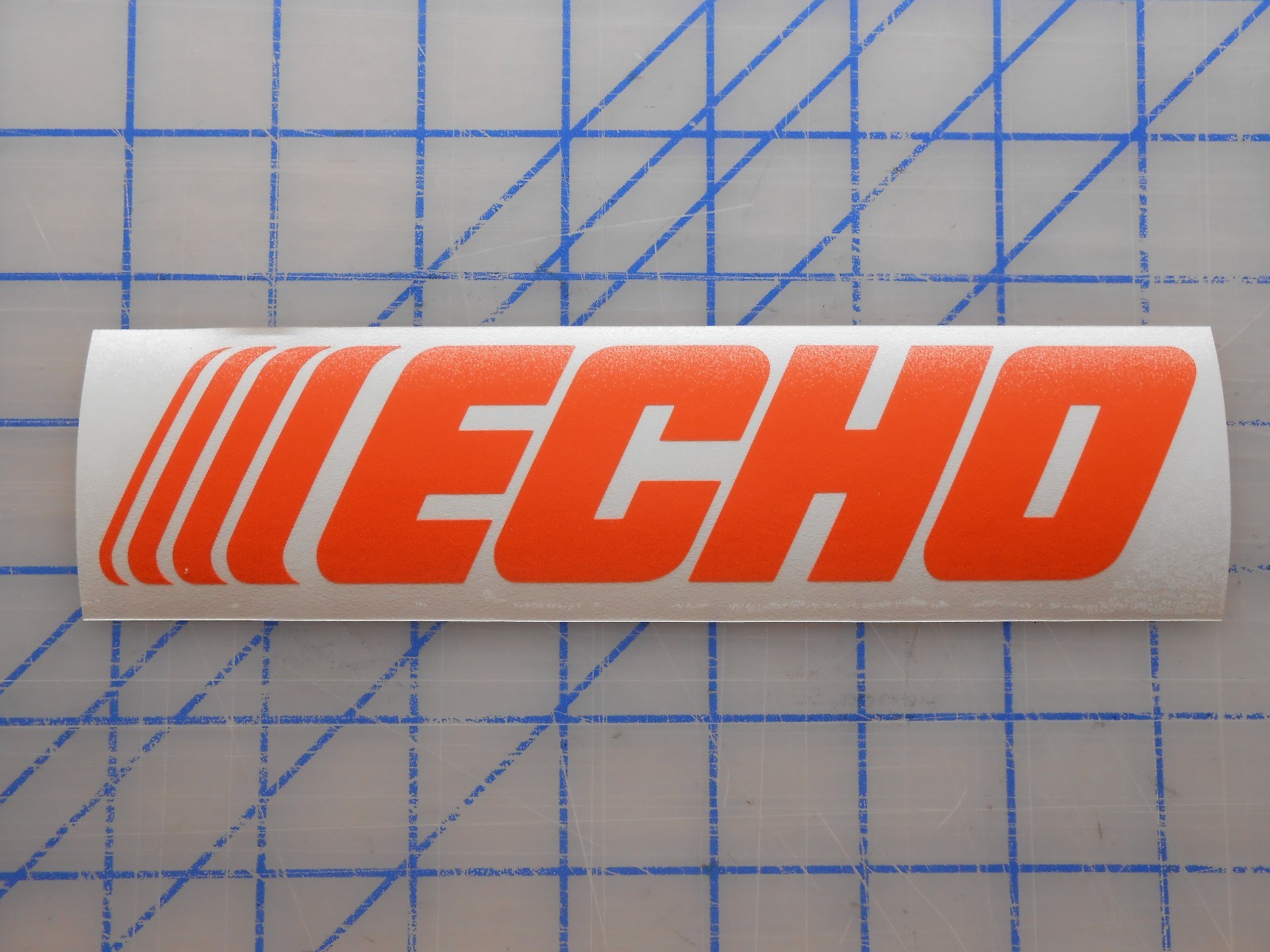 Echo Sticker 5.5" 7.5" 11" Blower Trimmer Chainsaw Head Guard Chain Bar ...