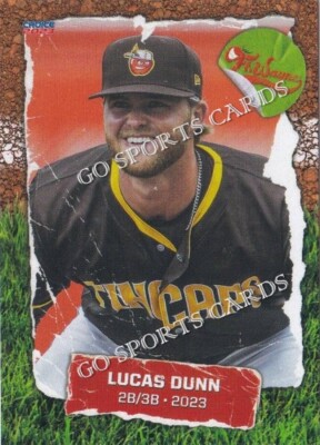 2023 Fort Wayne TinCaps Lucas Dunn RC Rookie San Diego Padres Minor ...