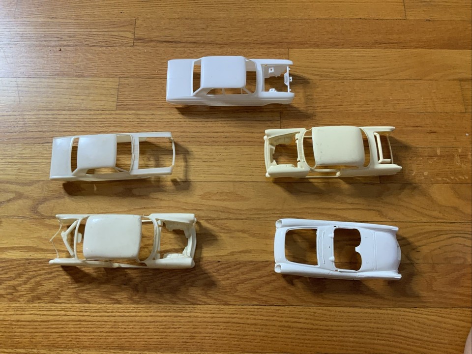 Plastic Car Bodies Model Street, Racing Etc…… Fix Up, Junkyard or ...