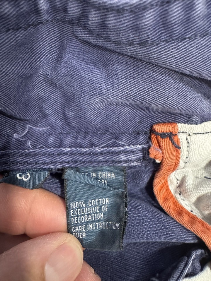 Polo Ralph Lauren Men’s Chino Shorts Classic Fit Drawstring Navy Blue ...