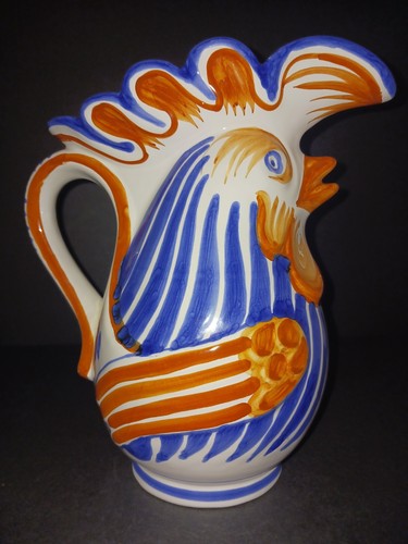 Large Italian Rooster Pitcher 10.5"H Vintage Peir 1 Imports VINTAGE ...