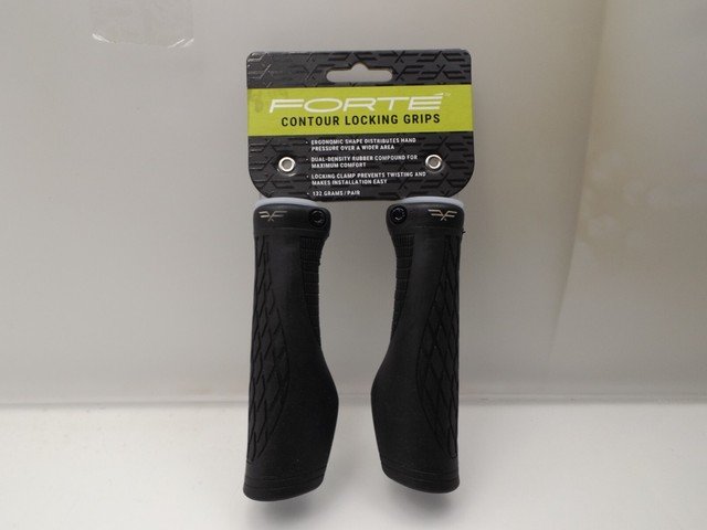 Forte Contour Locking Grips (Black) 50-9244-BLK for sale online | eBay