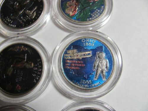Colorized State Quarters for sale | eBay