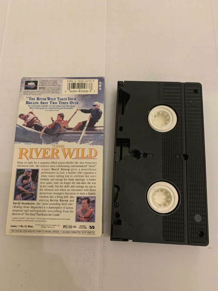 1994 The River Wild VHS Video Tape Meryl Streep | eBay