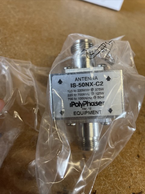 PolyPhaser IS-50NX-C2 Flange Mount Surge Protector for sale online | eBay