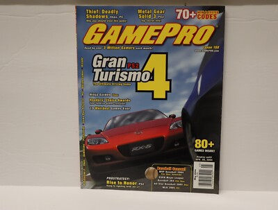 Vintage Gamepro Magazine May 2004 Issue 188 | eBay