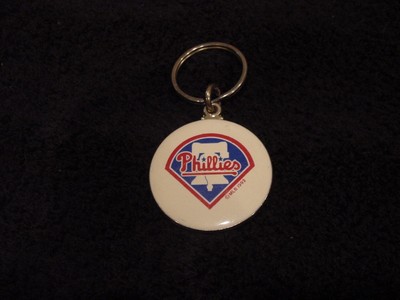 SWEET Philadelphia Phillies Metal Team Logo Round Keychain, VINTAGE ...