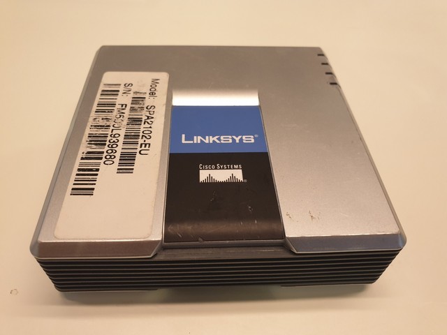 Cisco Linksys SPA2102 Phone Adapter With Router VoIP for sale online | eBay