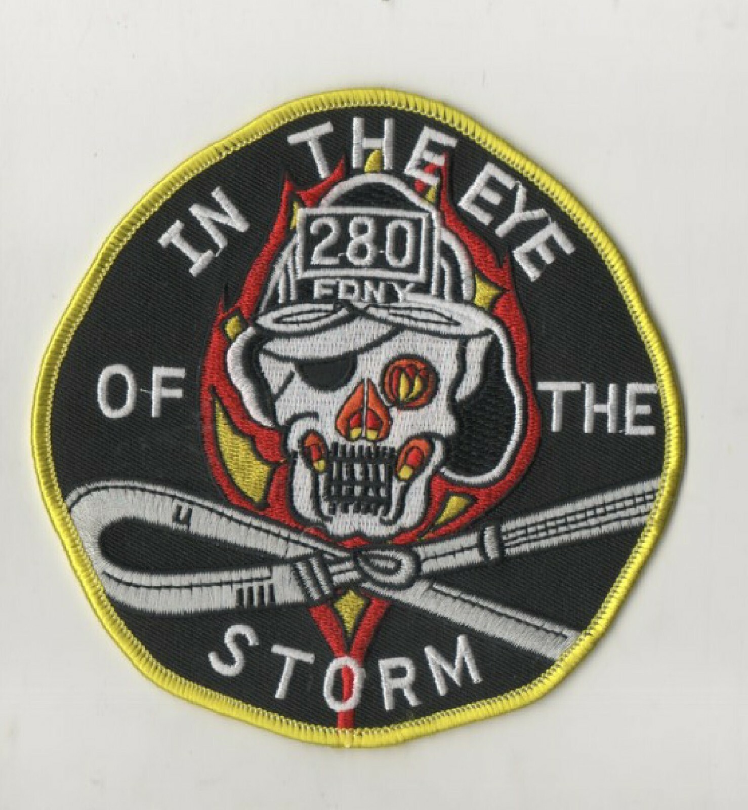 FDNY Fire Patch In The Eye Of The Storm 280 FDNY | eBay