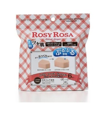 [US SELLER] Rosy Rosa Makeup sponges Jelly Touch Sponge 6pcs/1pack | eBay