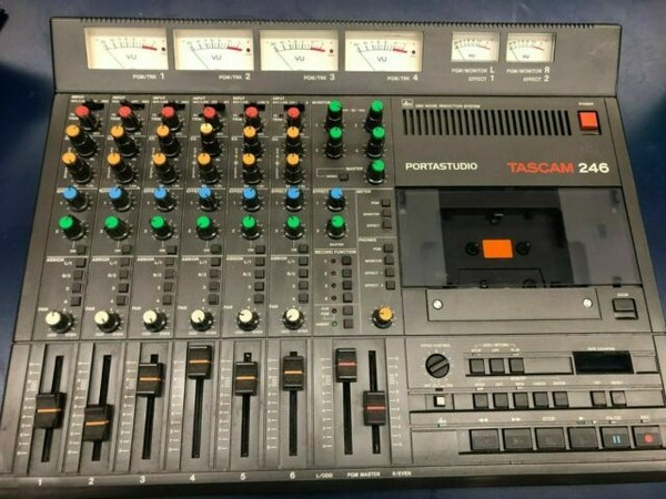 TASCAM Portastudio 246 4-Track Cassette Recorder for sale online | eBay