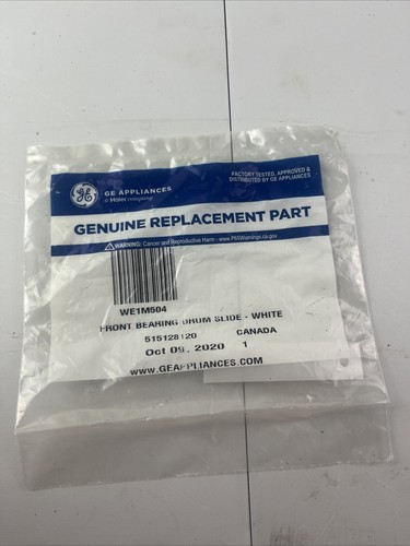 2x OEM WE1M504 for GE Dryer Drum Slide Glide White | eBay