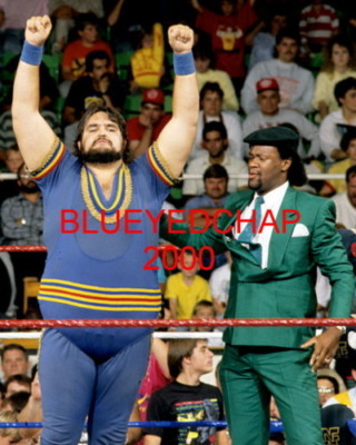 ONE MAN GANG / AKEEM & SLICK WRESTLER 8 X 10 WRESTLING PHOTO WWF NWA | eBay