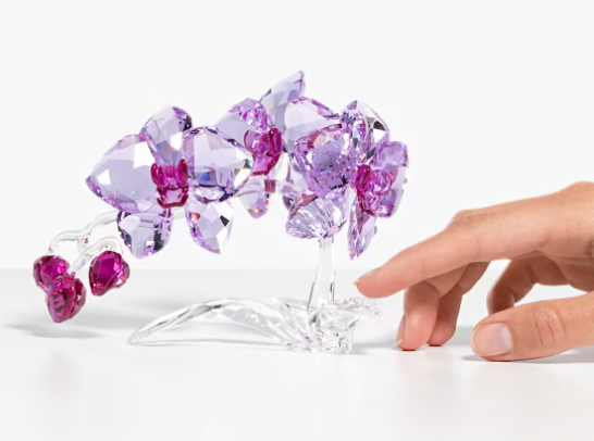 Swarovski Crystal Flowers Orchid Ornament - 5520373 191453088360| eBay