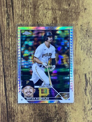 2023 Topps Chrome Bryan Reynolds Prism Refractor Parallel Card #91 | eBay