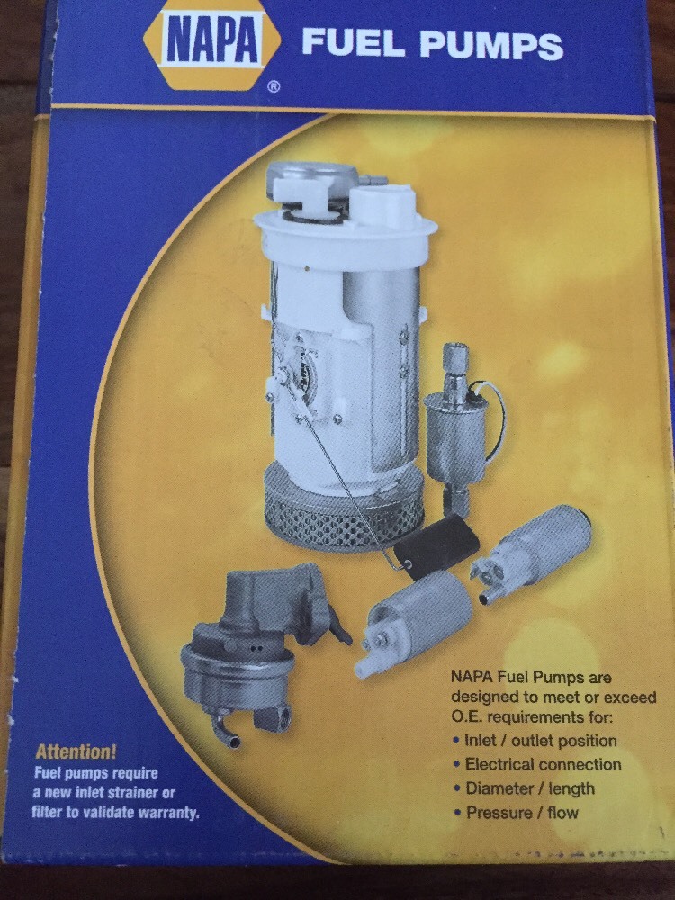 Fuel Pump and Strainer Set NAPA P74210 | eBay